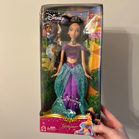 Disney | Toys | Nib Disney Jasmine Gem Princess Doll | Poshmark